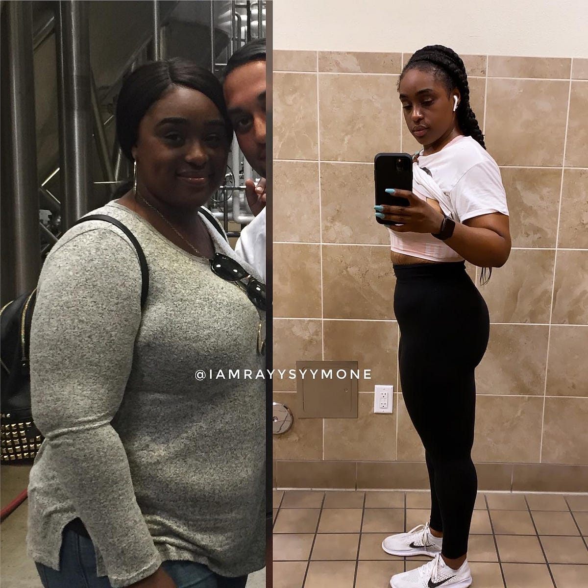 @iamrayysyymone has lost 100 pounds. - Weight wellness - Medium