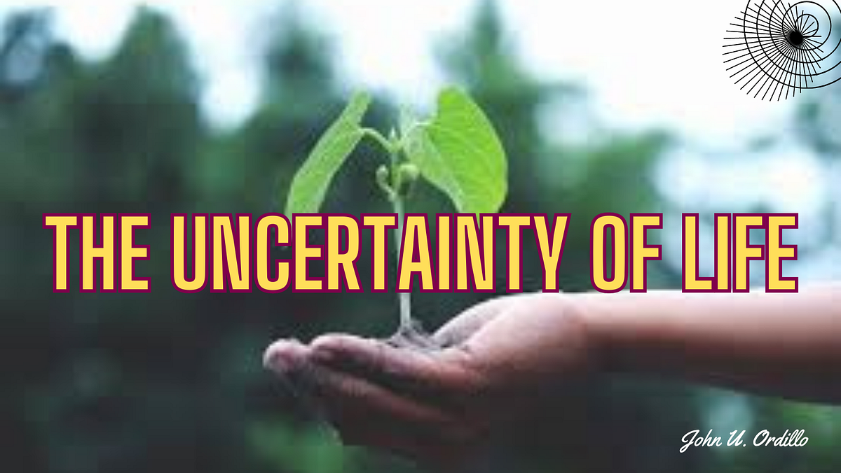 THE UNCERTAINTY OF LIFE. “A Biblical Perspective” | by John U. Ordillo ...