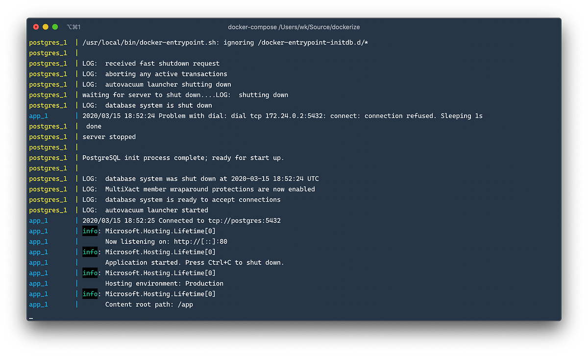 Dockerize — Wait For Postgresql Wait Until Postgresql Is Ready For 5194