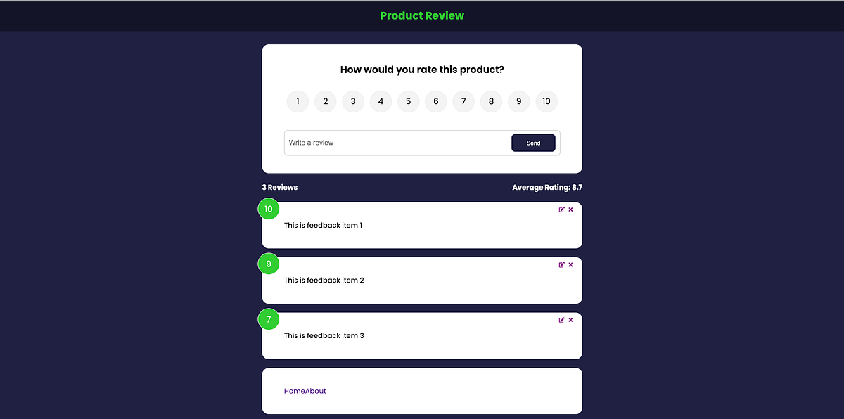 Build a Product Review app with React Hooks (Part 1) | by Scott Singer ...