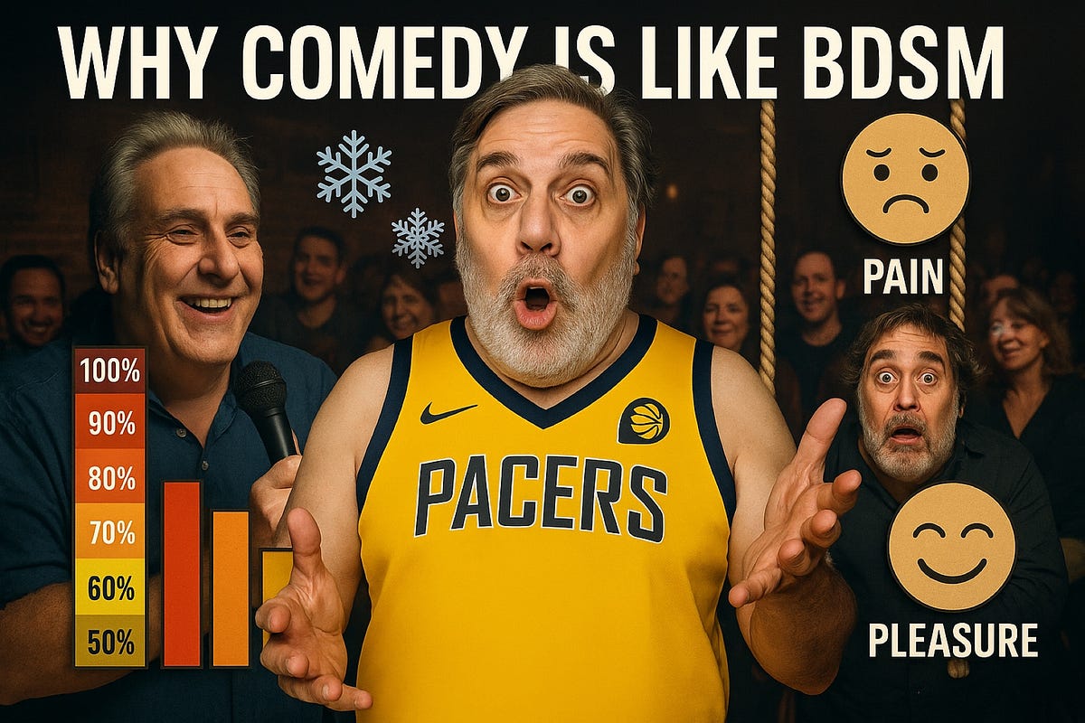 Truth, Pain, and the Safe Word of Comedy | by James L Wells | Medium