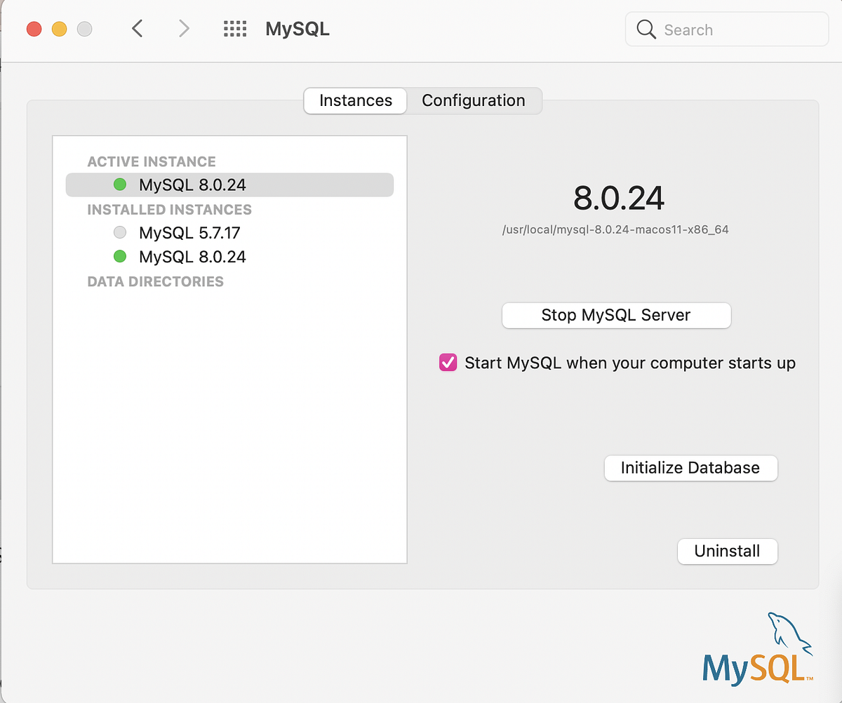 Install MySQL on MacOS 11 Big Sur | by Maith Egeek | Medium