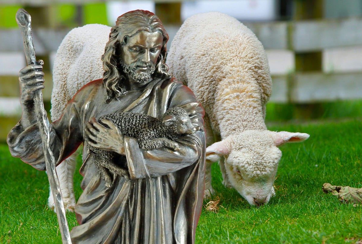 Jesus christ as a god shepherd.. Not only is the Lord Jesus called "the ...