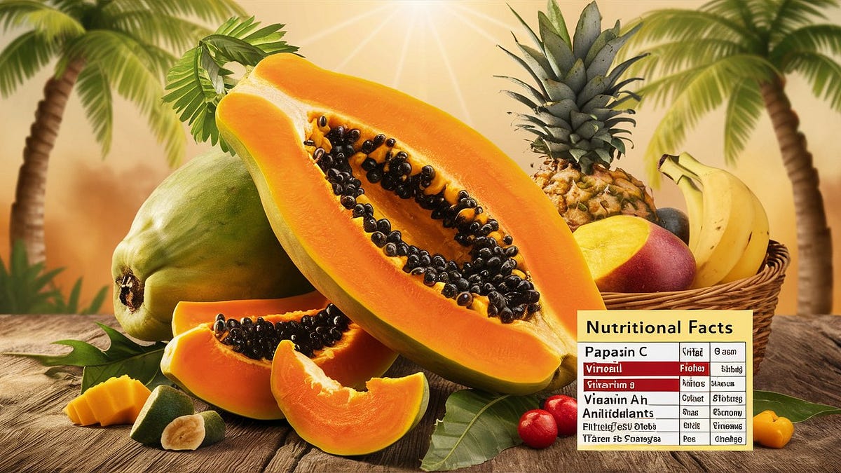 Papaya: The Nutrient-Rich Tropical Fruit and Its Health Benefits ...