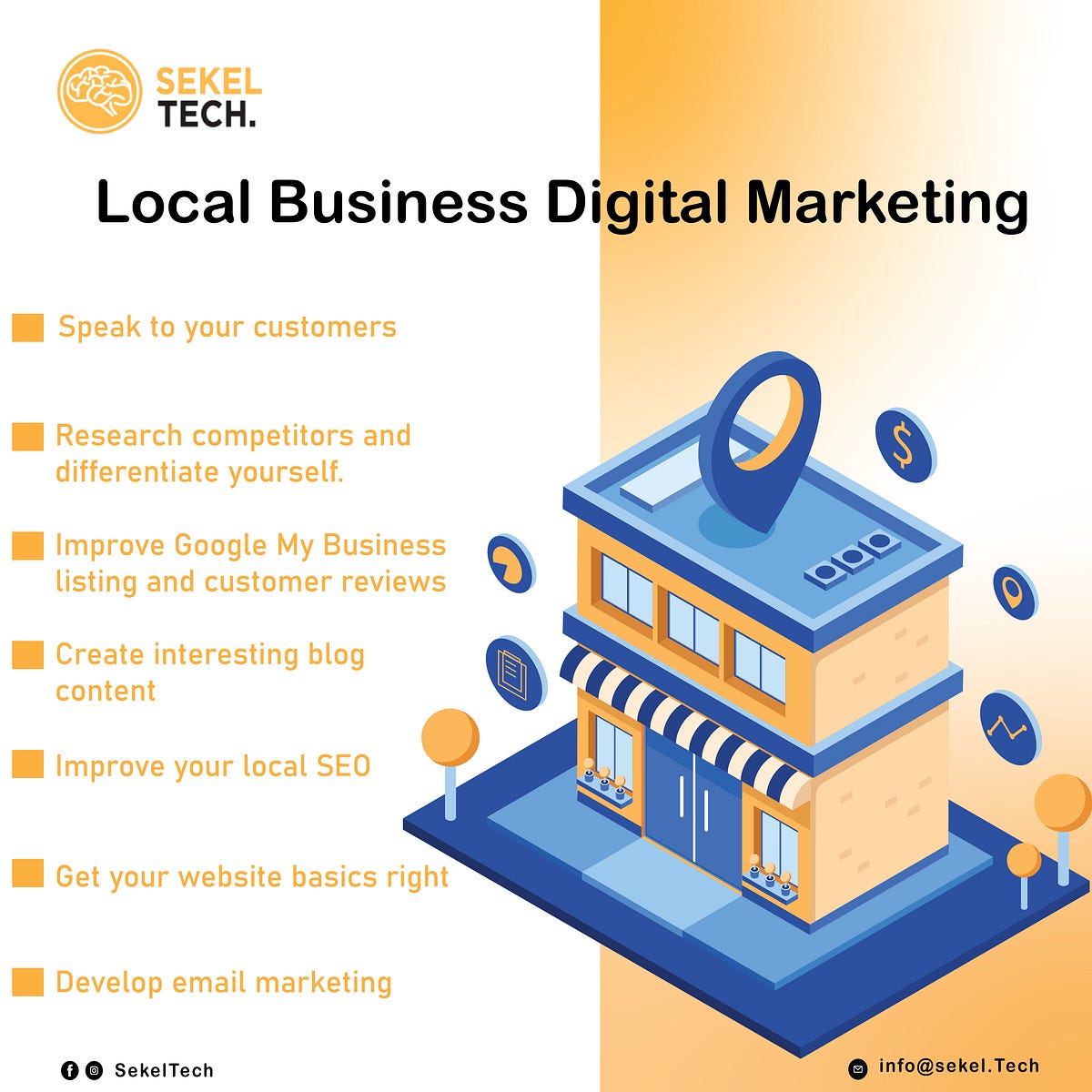 Local Business Digital Marketing 2023: Ideas and Examples | by Sekel ...