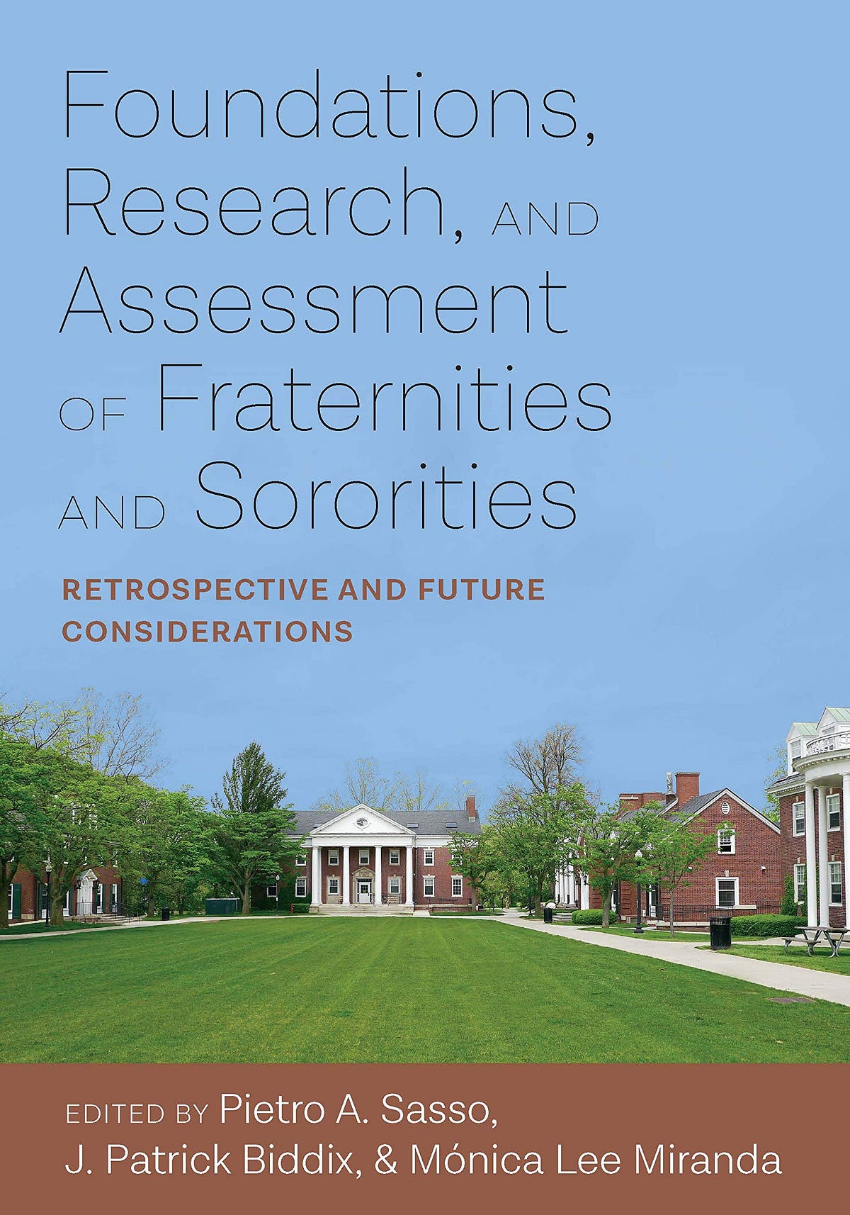 [EBOOK]-Foundations, Research, and Assessment of Fraternities and ...