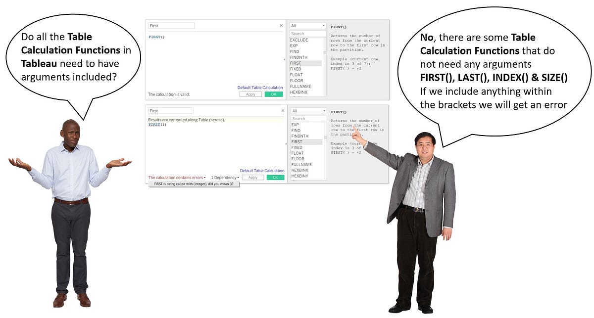 The Table Calculation Functions with no arguments in Tableau Desktop ...