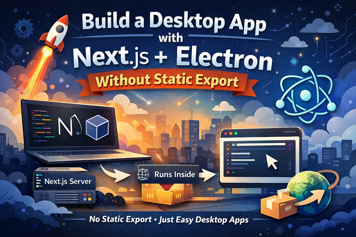 🚀 This is How I Build a Desktop App with Next.js + Electron — Without ...