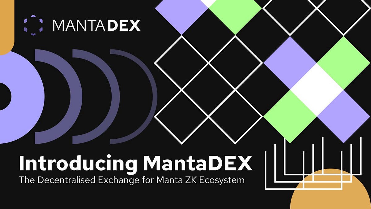 Introducing MantaDex: The Decentralized Exchange for Manta ZK ecosystem. | by MantaDEX | Medium