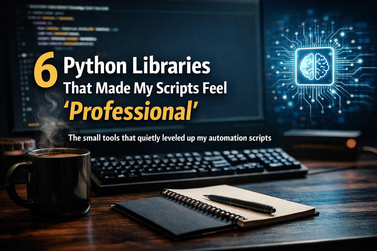 6 Python Libraries That Made My Scripts Feel “Professional” | by ...