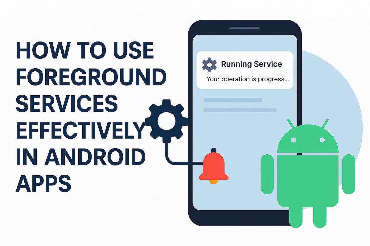 How to Use Foreground Services Effectively in Android Apps | by Bunty Beladiya | Medium
