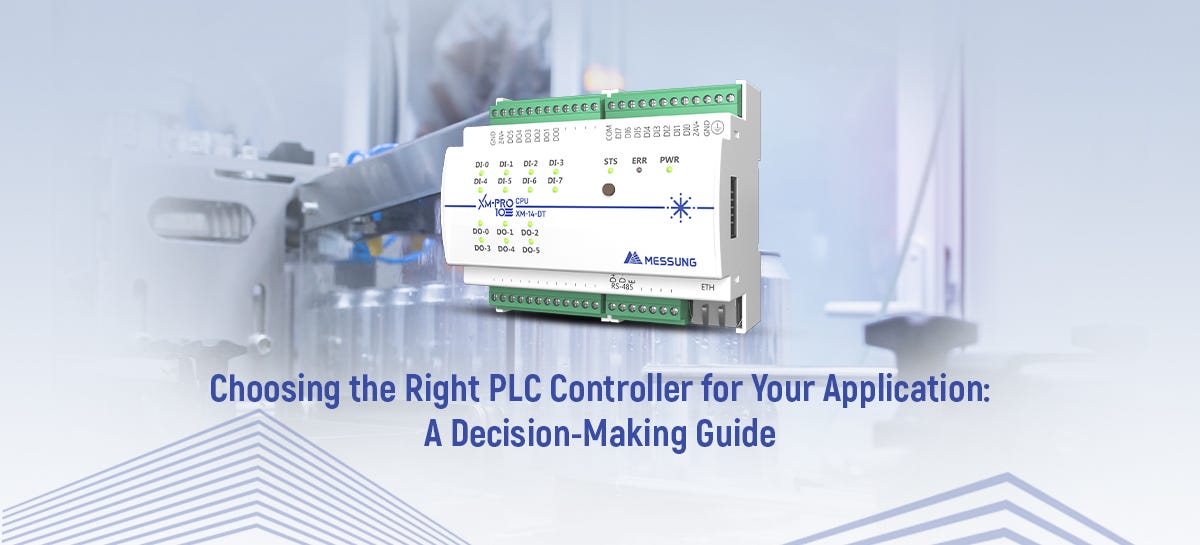 Choosing the Right PLC Controller for Your Application: A Decision-Making Guide | by Messung ...