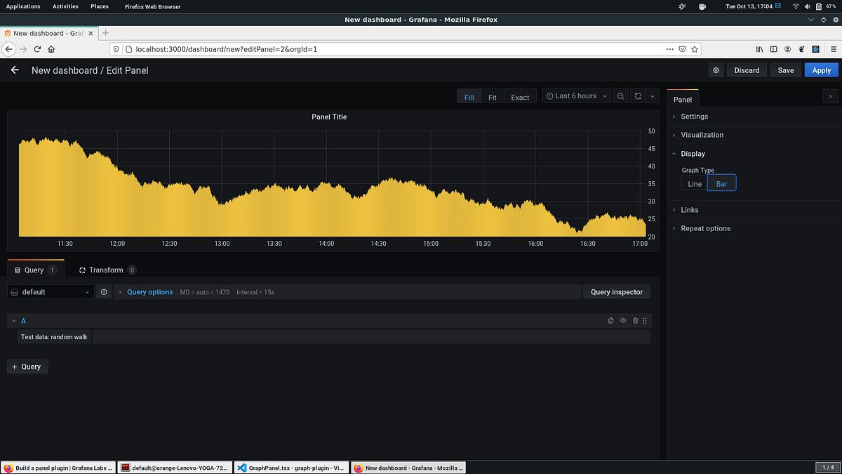 Grafana Graph Plugin Tutorial. In a previous project of mine, I had to… | by Hariom Narang | Medium