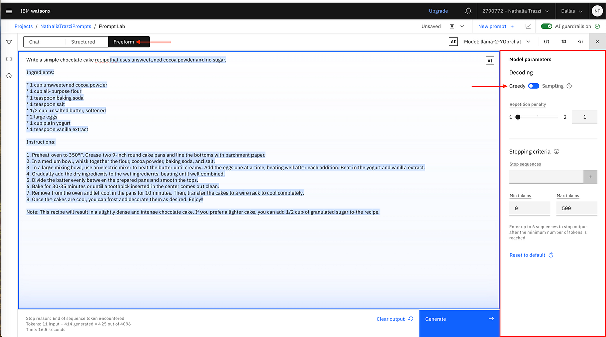 Getting started with Watsonx.ai III | by Nathalia Trazzi | Medium
