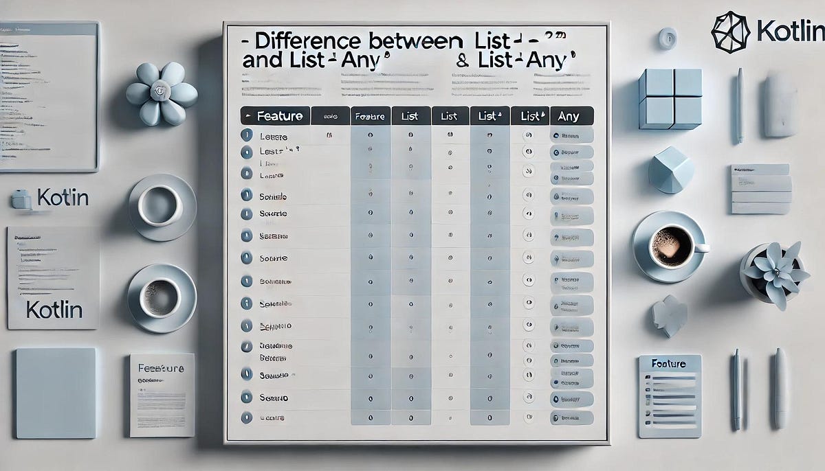 Difference Between List and List in kotlin | by saiteja janjirala | Medium