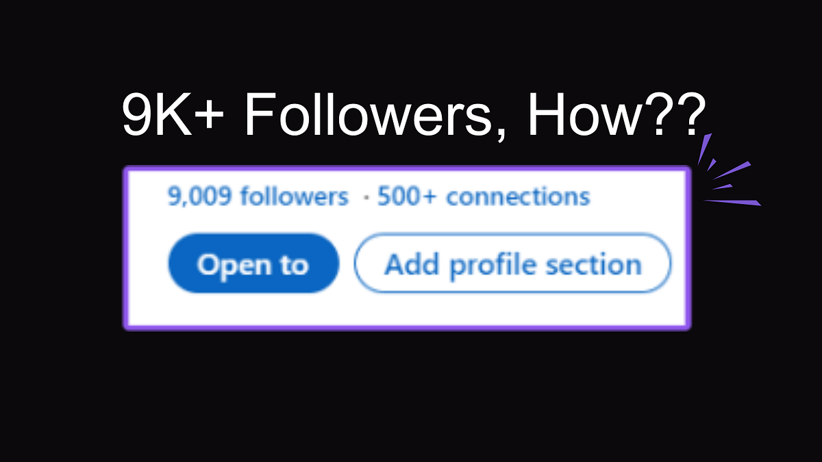 I built an audience of 9K+ on LinkedIn made $1000+, here’s how… | by SHIVANGI KUMARI | Medium