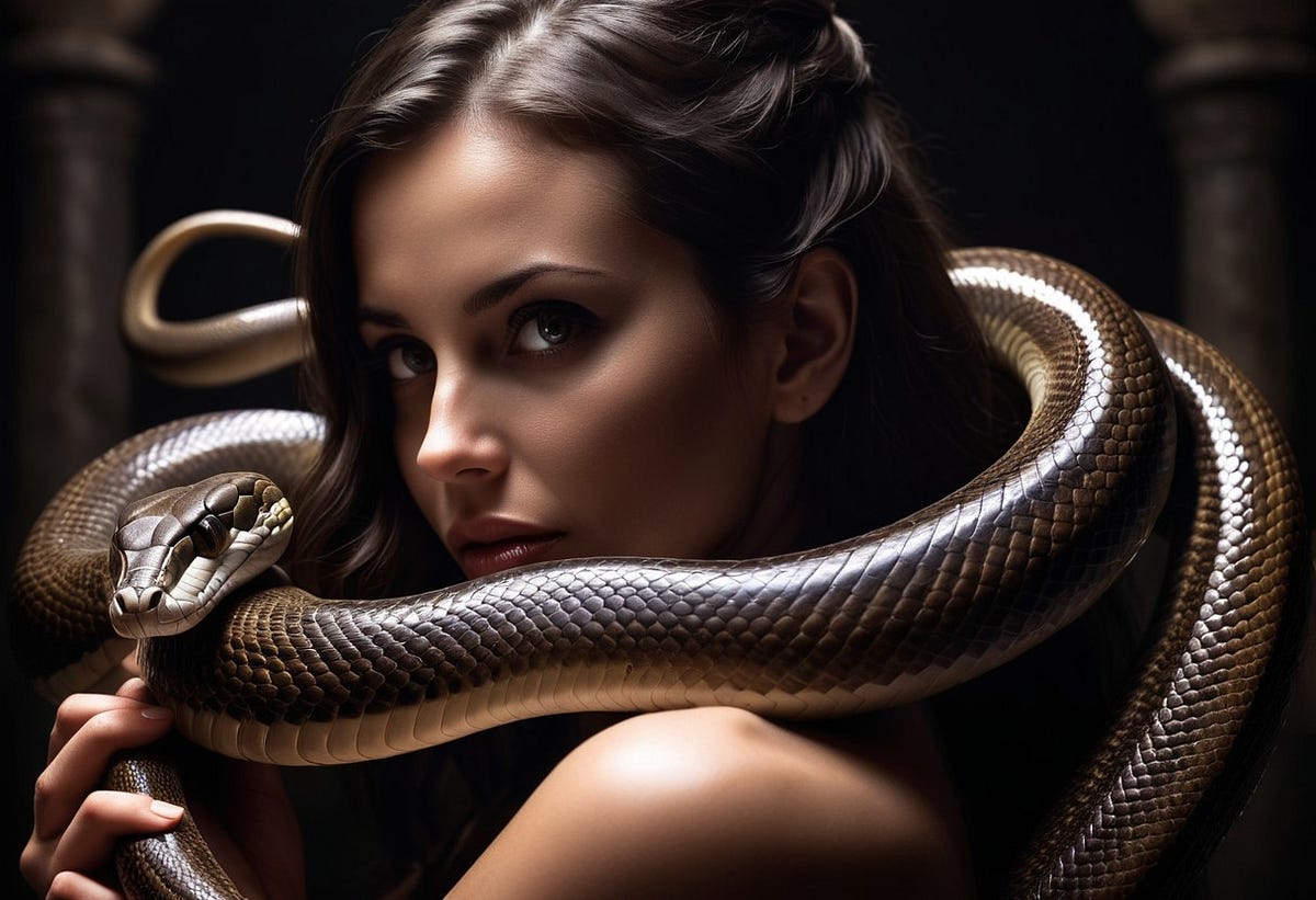 Beautiful Nadia, Venomous Naja. A good girl turned bad | by Elodie Ferreira | Tantalizing Tales ...