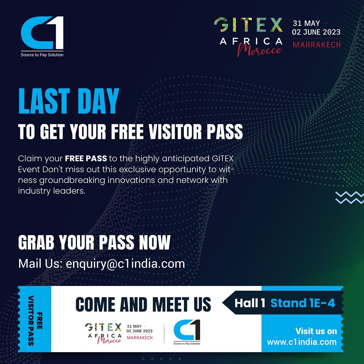 C1 to showcase its Source to Pay solutions at GITEX Africa 2023 - C1 ...