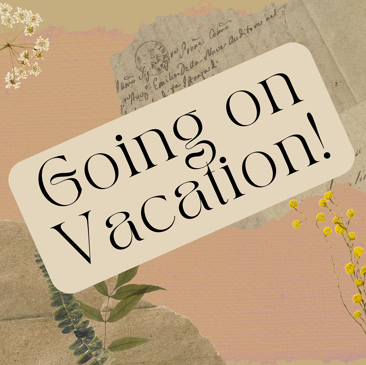 Going on Vacation! I’ll be back in July! 😃 - The Christ Letters - Medium