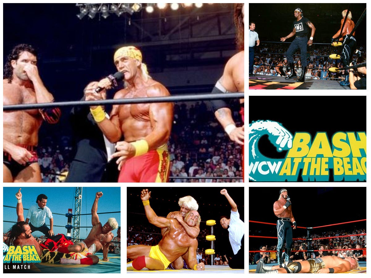The World Of WCW: Ranking Bash At The Beach PPVs | by DAR Sports And ...
