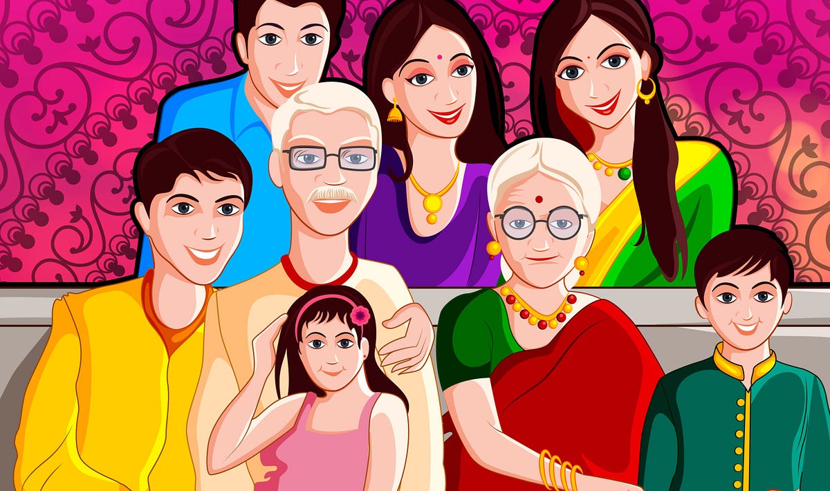 Return of Great Indian joint families | by Nomadic Girl | Medium