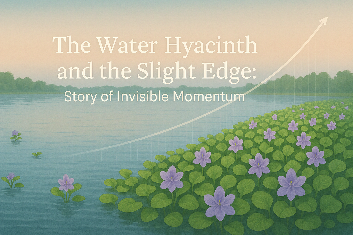 The Water Hyacinth and the Slight Edge: Story of Invisible Momentum ...