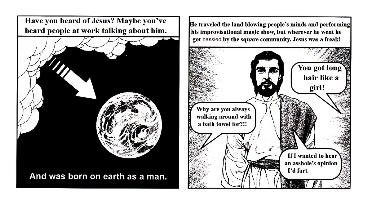 fun with religious comics. the end | by Kelly O'Grady | Medium
