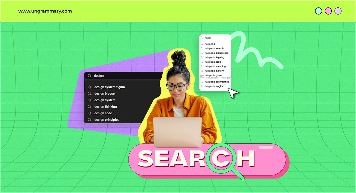 The Impact of Search Functionality in Product Design | by Ungrammary ...