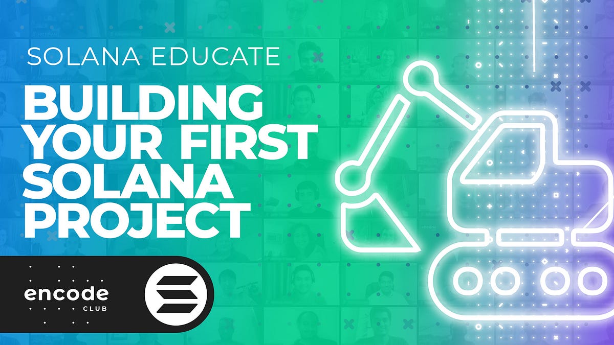 Building Your First Solana Project [Video + Slides] | by Tina Bregović ...