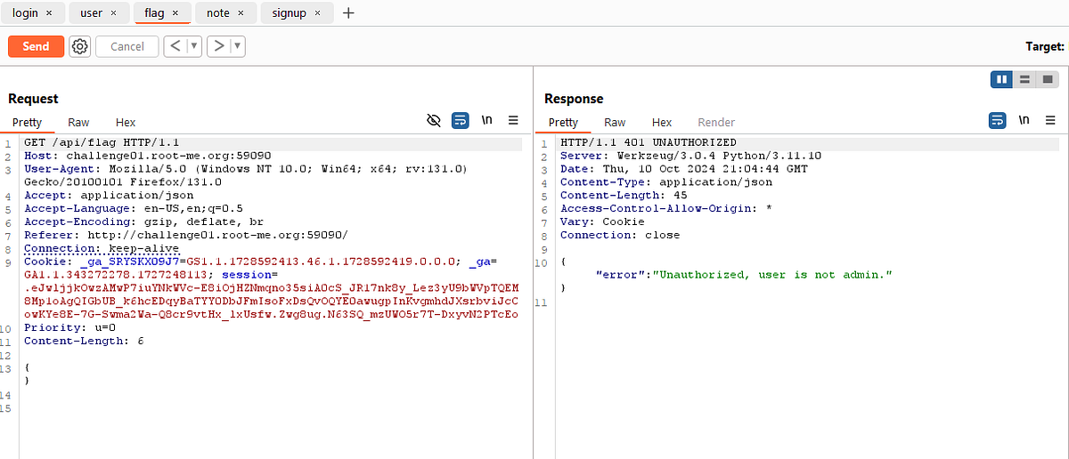 Rootme##API — Mass Assignment. API testing lab | by UnStoppable | Medium