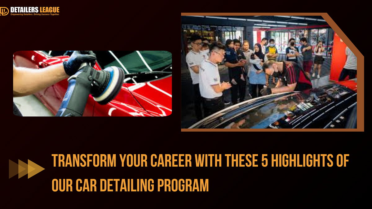 Transform Your Career with These 5 Highlights of Our Car Detailing ...