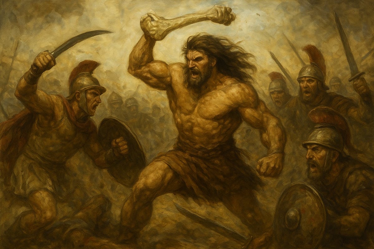 49–8: Samson versus the Philistines — The Original Palestinian Battle ...