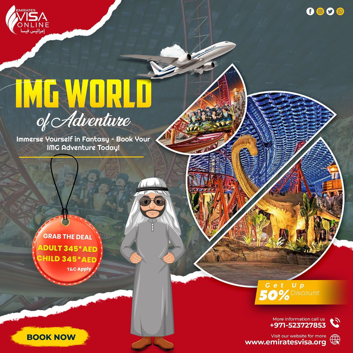 IMG World of Adventure: Dubai’s Ultimate Indoor Theme Park Adventure ...