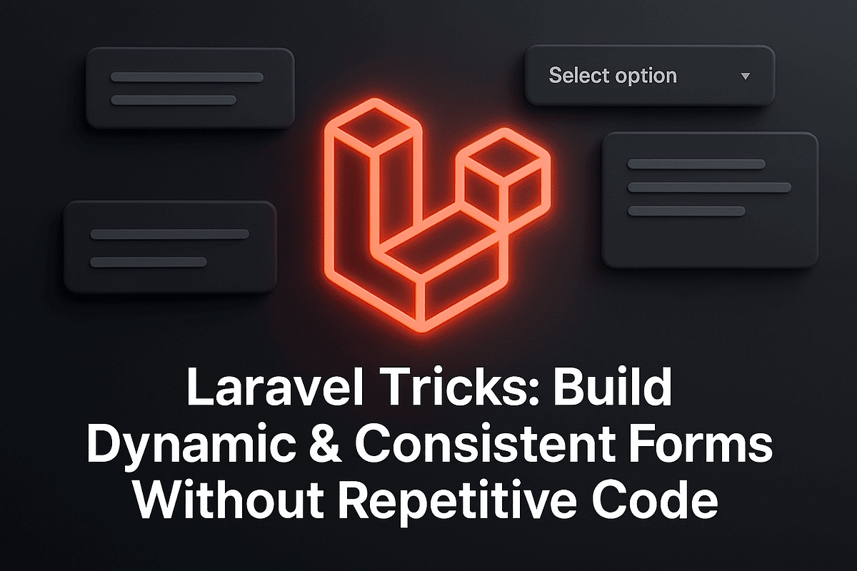 Laravel Tricks: Build Dynamic & Consistent Forms Without Repetitive ...