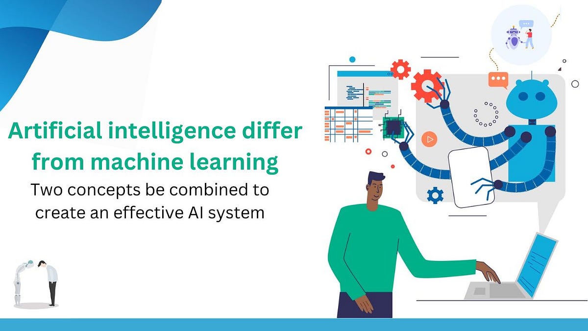 How does artificial intelligence differ from machine learning? Can ...