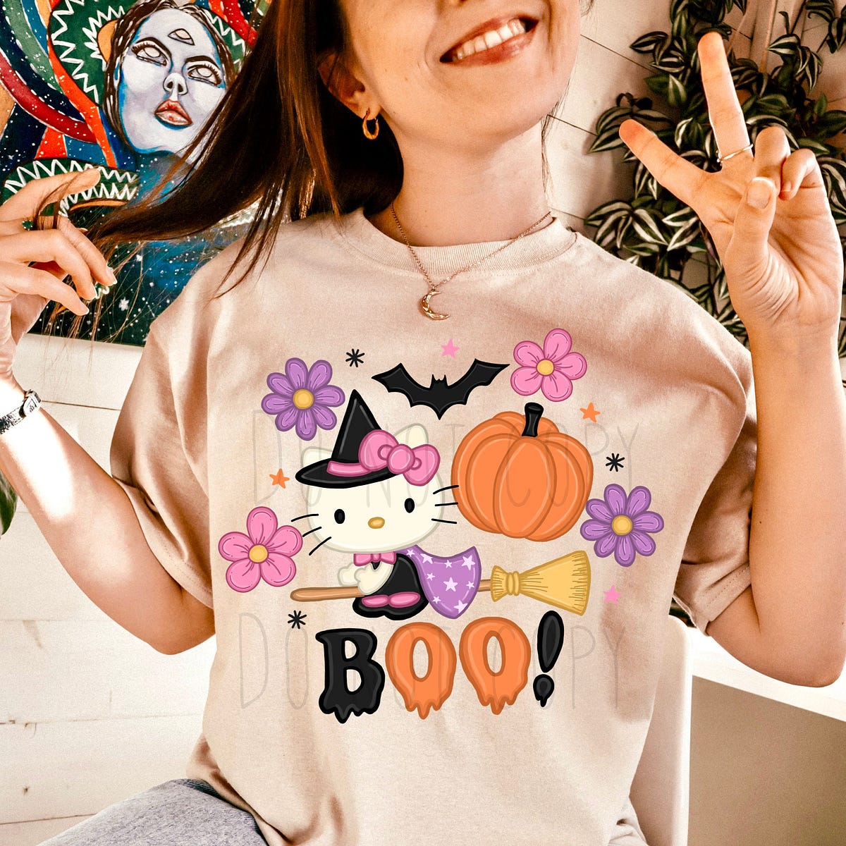 Boo Halloween Kitty PNG Tshirt Sublimation | by Donna Allen | Medium