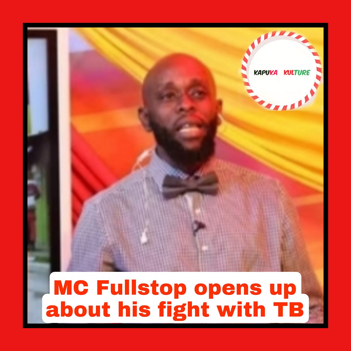 MC Fullstop Opens Up About Fight With TB - Kapuka Kulture - Medium