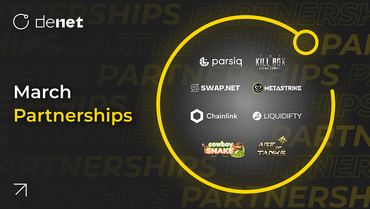 DeNet March Partnerships Overview - DeNet - Medium