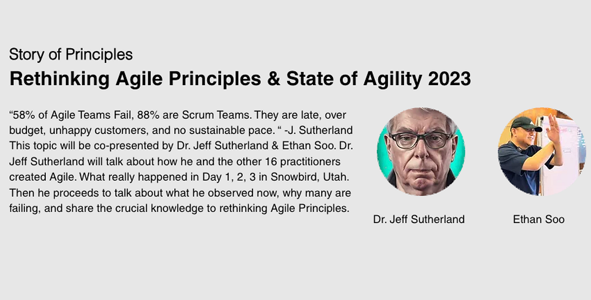 Rethinking Agile Principles & State of Agility 2023 (Story of ...