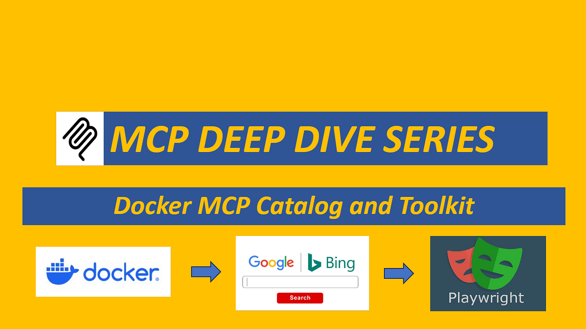 MCP Deep Dive Series : Docker MCP Catalog and MCP Toolkit | by Yogendra Sisodia | Medium