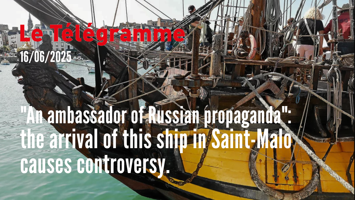 Le Télégramme — “An ambassador of Russian propaganda”: the arrival of ...