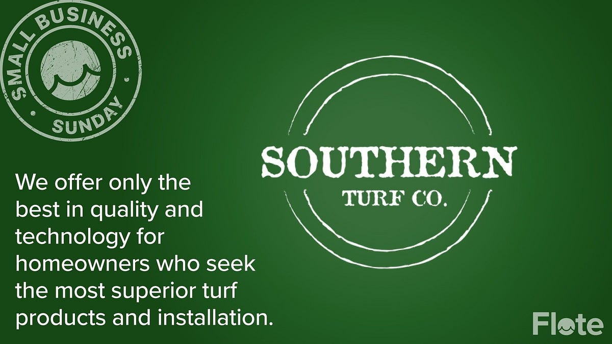 Flote.app member @southernturfco specializes in the design and ...