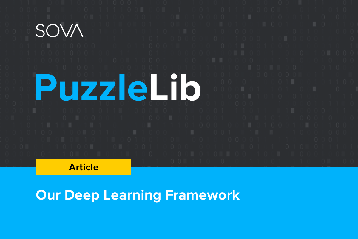 PuzzleLib — Deep Learning Framework for SOVA Platform | by SOVA | SOVA AI | Medium