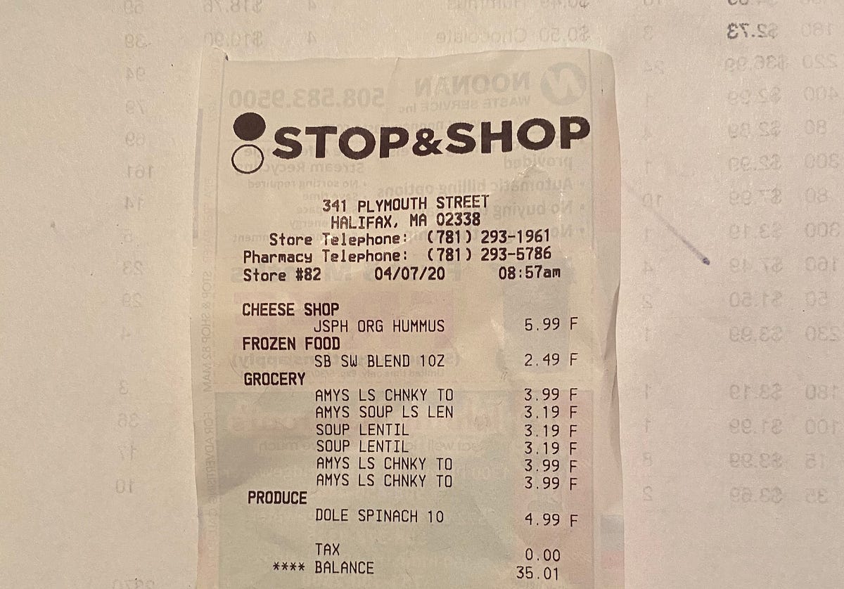 Why Can’t We Have Better Receipts? | by Anthony (Tony/Pcunix) Lawrence ...