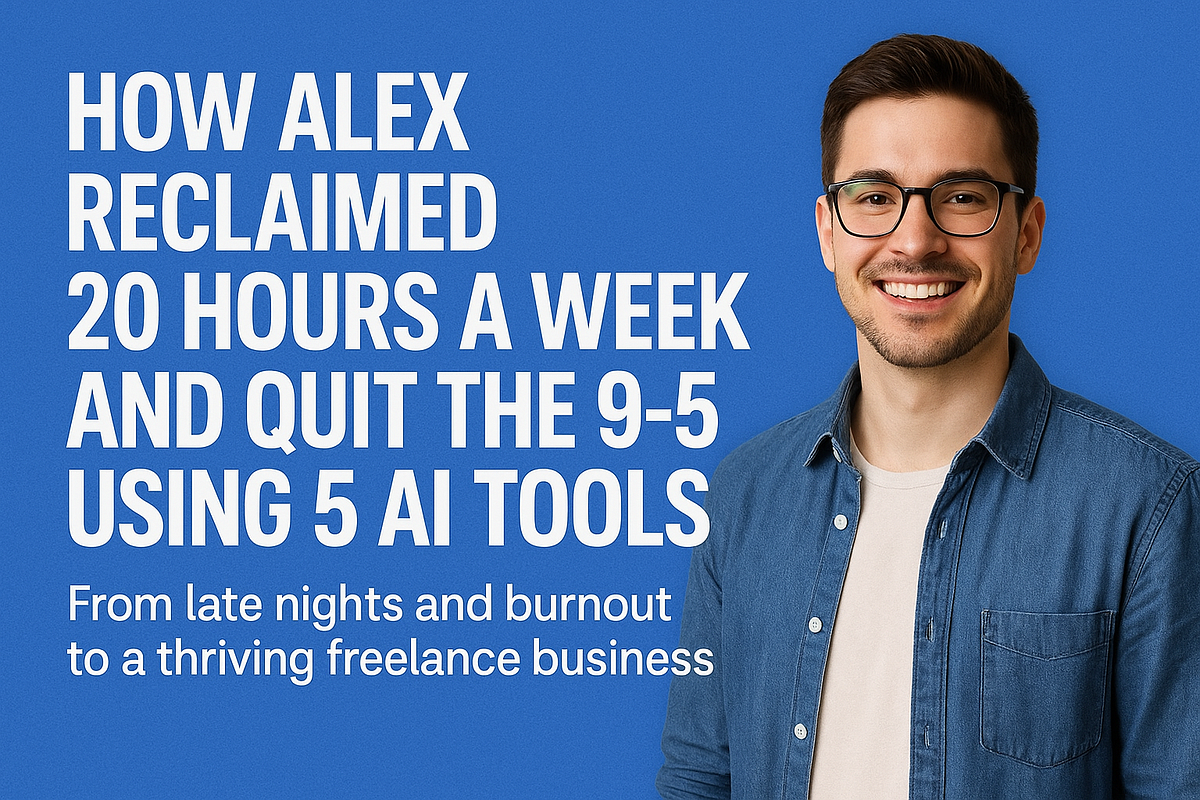 How Alex Reclaimed 20 Hours a Week and Quit the 9–5 Using 5 AI Tools ...