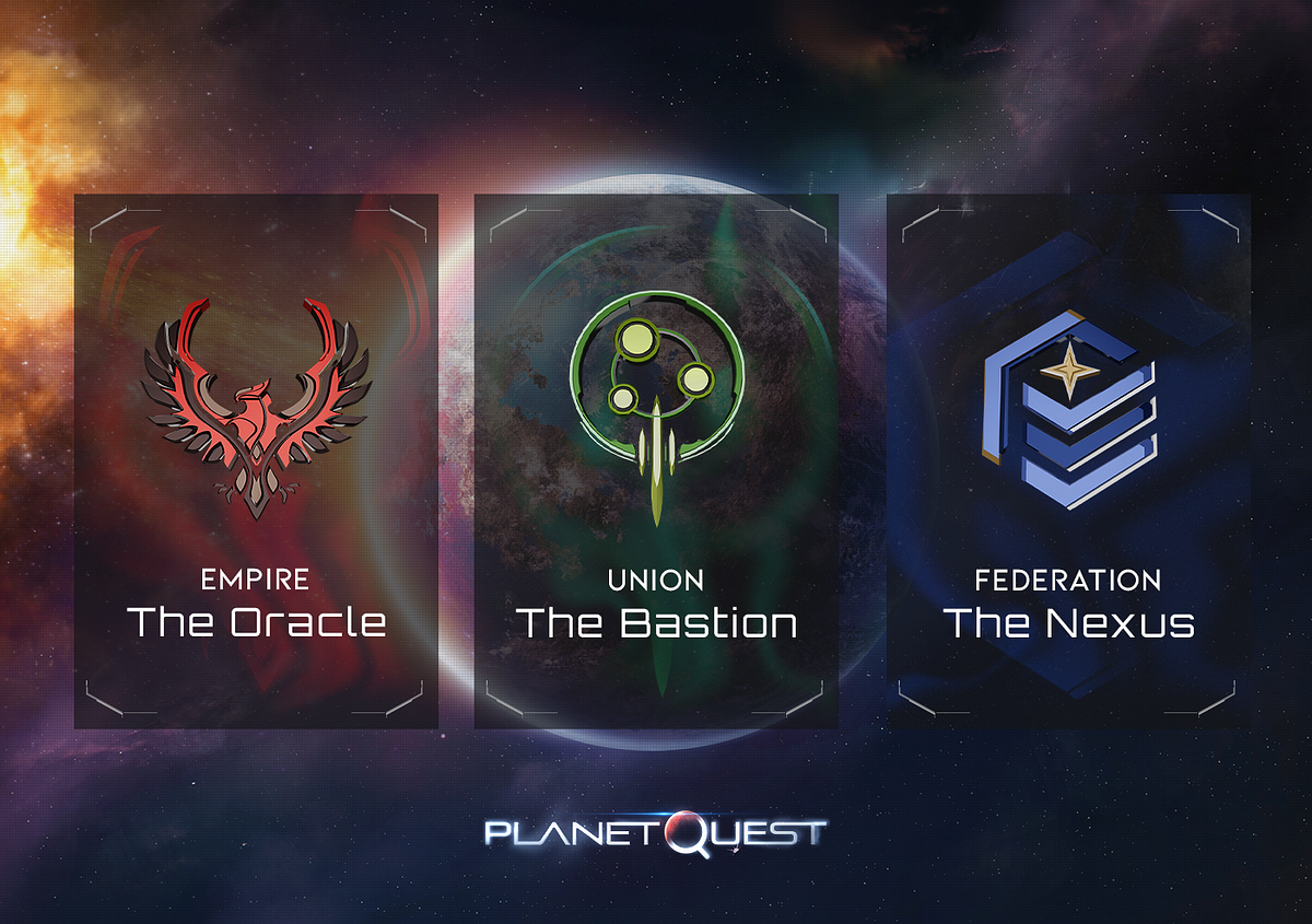 The Factions of PlanetQuest: Artifacts Revealed | by PlanetQuest | Medium