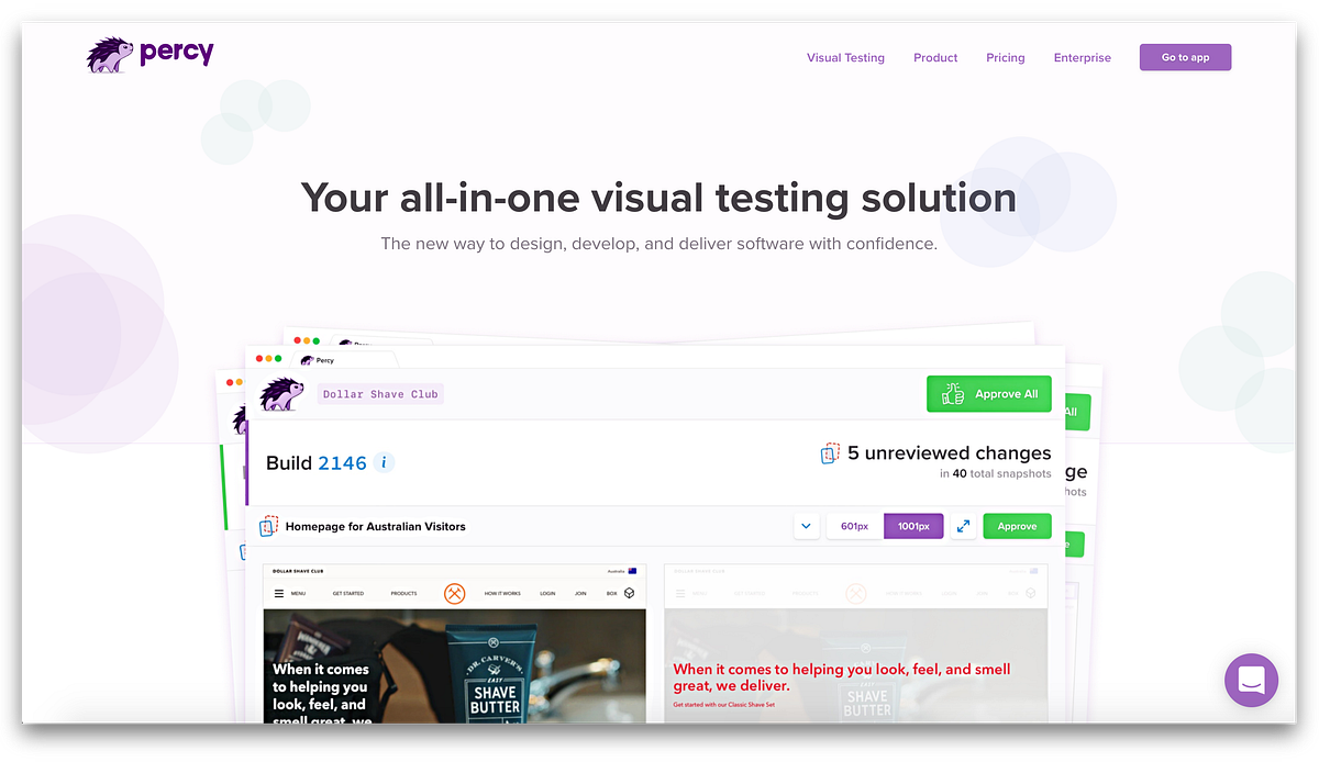 Percy.io gets a new look. Read about why we undertook this… | by Mike ...