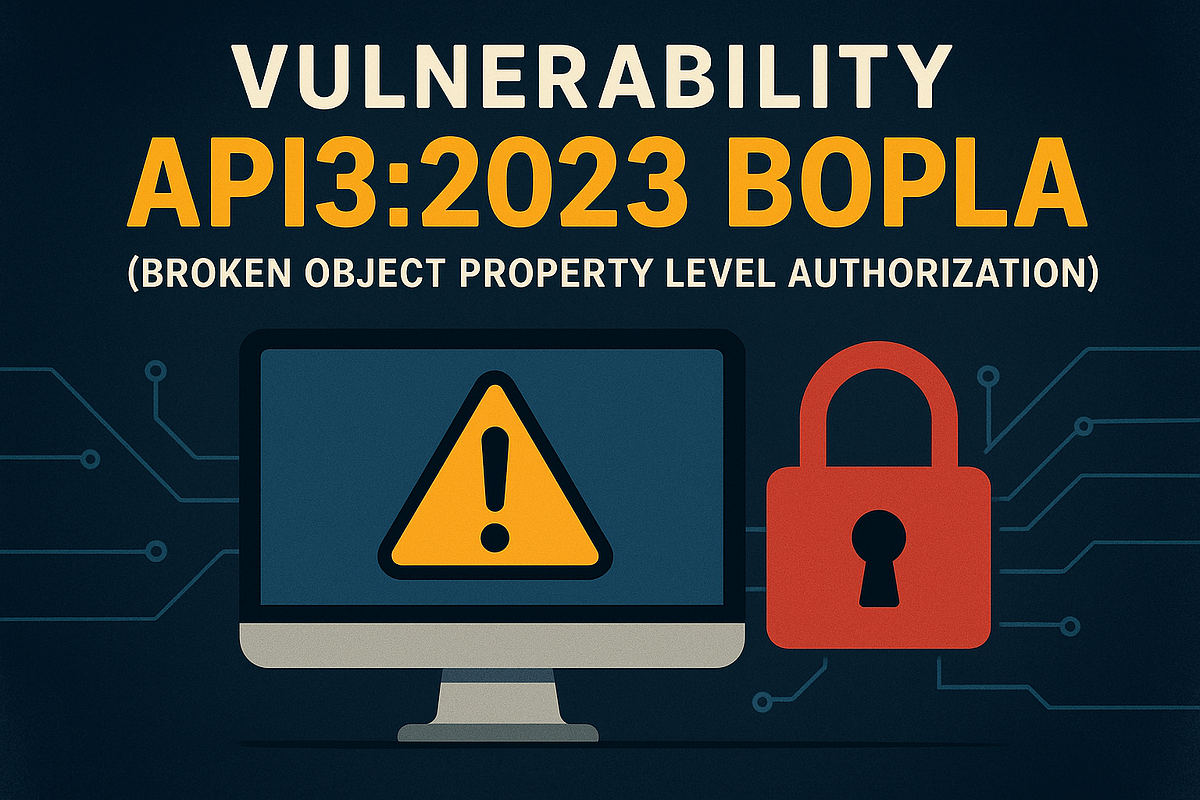 API3:2023 BOPLA (Broken Object Property Level Authorization): Mass Assignment and Data Exposure ...