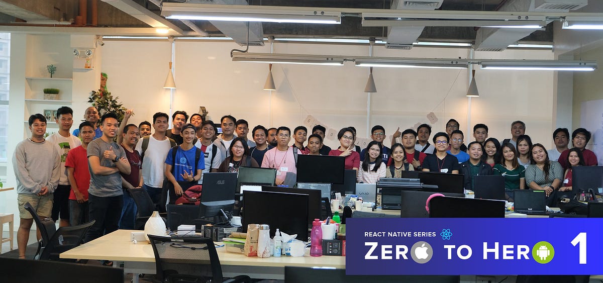 React Native Series: Zero to Hero | by Dorell James | React Cebu | Medium