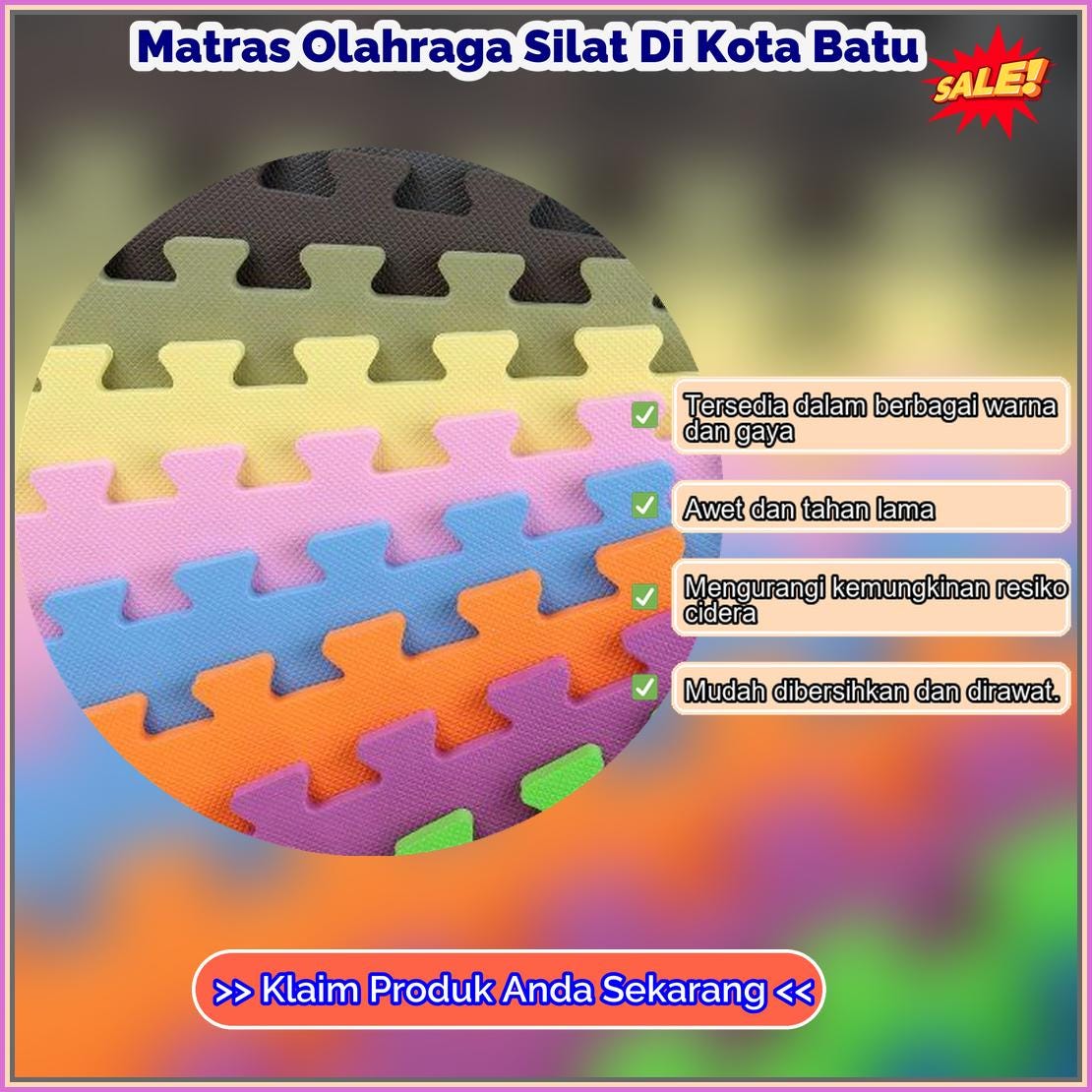 Matras Olahraga Silat Di Kota Batu - Harga Matras Taekwondo - Medium